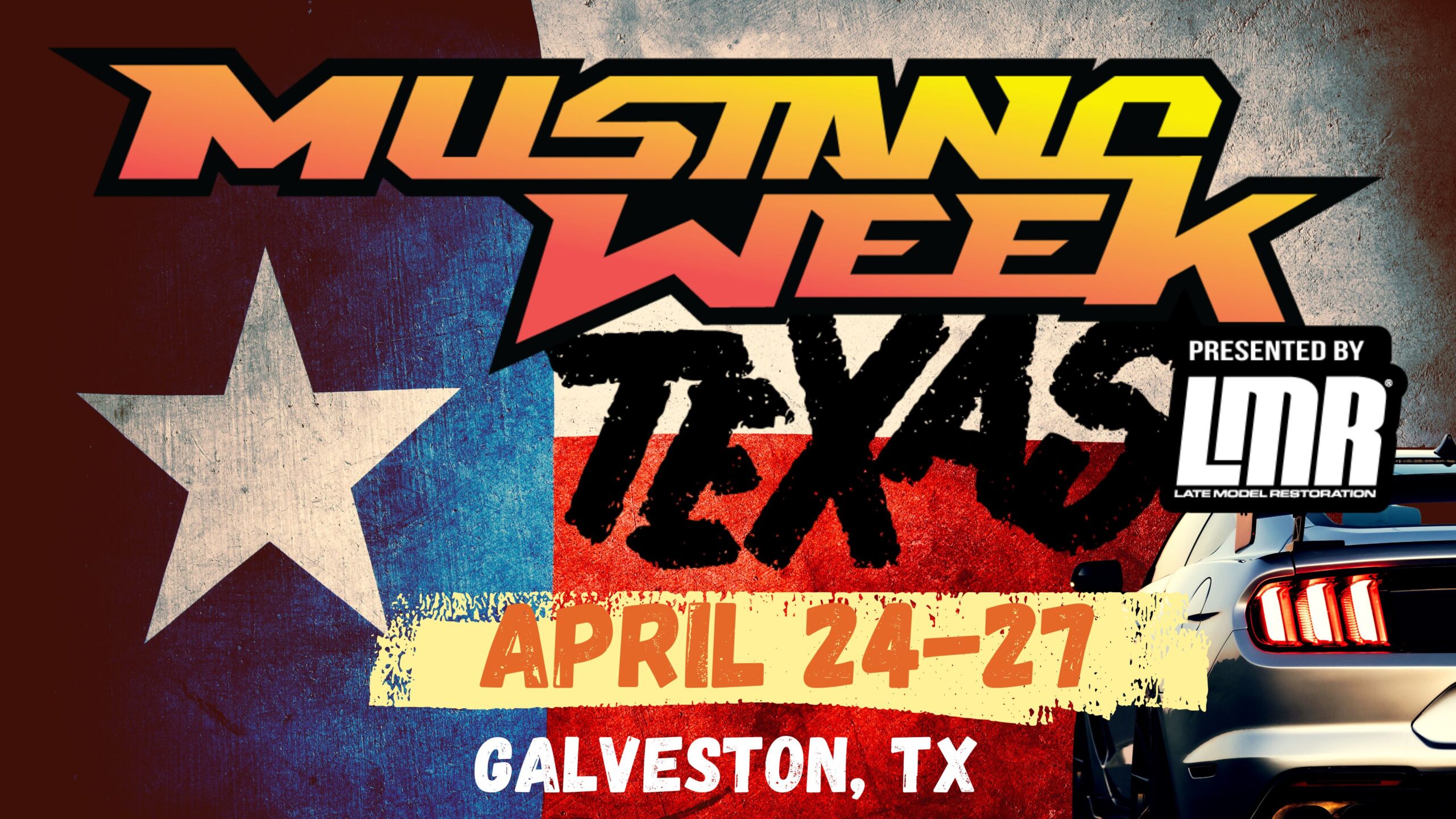LMR joins Mustang Week Texas as Major Presenting Sponsor